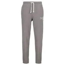 Jogginghose Sergio Tacchini "ORESTE JOGGER Herren" Gr. 3XL, EURO-Größen, grau (charcoal gray), Herren, 80% BAUMWOLLE, 20% POLYESTER, Hosen, Trainingshose Herren, Jogginghose, Fleece, Sporthose, Streetwear, Sale