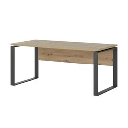 Schreibtisch Don &brvbar; holzfarben &brvbar; Ma&szlig;e (cm): B: 170 H: 75 T: 80 &raquo; Sconto