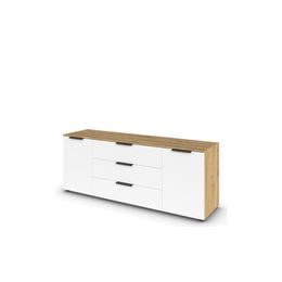 Sideboard &brvbar; holzfarben &brvbar; Ma&szlig;e (cm): B: 160 H: 61 &raquo; Sconto