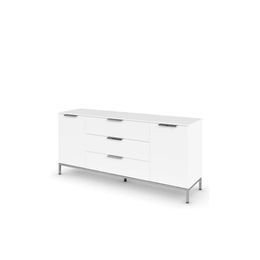 Sideboard ¦ weiß ¦ Maße (cm): B: 160 H: 72 » Sconto