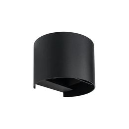 Wandleuchte &brvbar; schwarz &brvbar; Ma&szlig;e (cm): B: 11,7 H: 10 T: 13,7 &raquo; Sconto