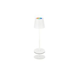 Akku-Tischleuchte &brvbar; wei&szlig; &brvbar; Ma&szlig;e (cm): H: 36 &Oslash;: [12.0] &raquo; Sconto