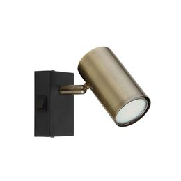 Wandleuchte &brvbar; schwarz &brvbar; Ma&szlig;e (cm): B: 7 H: 10 T: 12 &raquo; Sconto