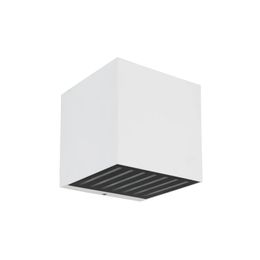 Wandleuchte &brvbar; wei&szlig; &brvbar; Ma&szlig;e (cm): B: 10 H: 10 T: 10 &raquo; Sconto