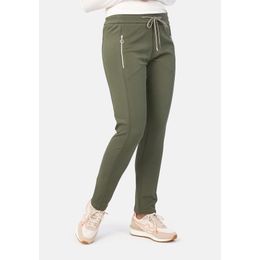 STOOKER WOMEN Jogg Pants »Easy Fit Berlin Colour« Tapered Fit Casual Stretch Mit Gummibund für Damen beetle green 42 - Länge 29 Länge 29 42...