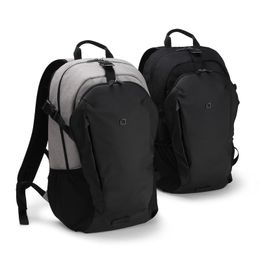 Dicota Laptoptasche »Backpack GO 13-15, 6"« Grau Aus wasserabweisenden Materialien