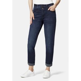 STOOKER WOMEN Boyfriend-Jeans »Davos Denim Boyfriend Fit« Jeans Boyfriend Fit Casual Denim Lässige Passform für Damen blue black used 50 - Länge 30...