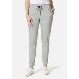STOOKER WOMEN Jogg Pants &raquo;Berlin Print Easy Fit&laquo; Tapered Fit Casual Stretch Mit Gummibund f&uuml;r Damen mosaic minimal 46 - L&auml;nge 29 L&auml;nge 29 46...