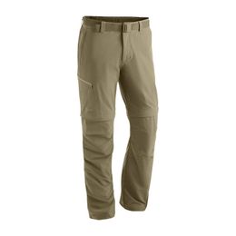 Maier Sports Funktionshose »Tajo 2« Herren Wanderhose, zipp-off Outdoor-Hose, 4 Taschen, Regular Fit dunkelbeige 36 - Kurzgrößen Kurzgrößen 36 Dank...