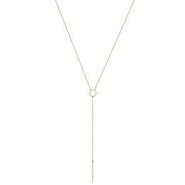 Elli Collierkettchen »Y-Kette Trend Minimal 925 Silber« Gold 60 Angesagte Y-Kette für Frauen
