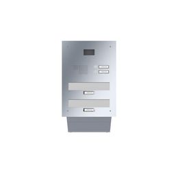 Renz LEABOX 2er Kamera Durchwurfbriefkasten in Edelstahl Busch-Jaeger 83501-101