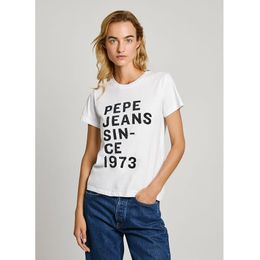 Pepe Jeans Shirt in Wei&szlig; - 72% | Gr&ouml;&szlig;e S | Damen-tops
