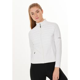 Laufjacke Endurance "Beistyla" Gr. 40, weiß, Damen, 100% Nylon, unifarben, kariert, Jacken, mit wasserdichter Funktion