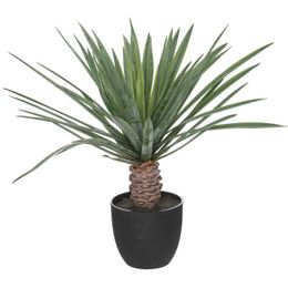 Künstliche Palme Rivi Zementtopf - H52 cm Atmosphera Créateur D'intérieur