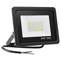 1 Packung) 30 w LED-Außenstrahler, IP65 wasserdicht, leistungsstarker LED-Außenstrahler, 220 v, kaltweißes Außenlicht, LED-Außenstrahler,