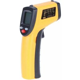 Digitales Infrarot-Thermometer, berührungslose Laser-Industrietemperaturpistole mit Hintergrundbeleuchtung -50–380 °c, nicht für Menschen, Batterie