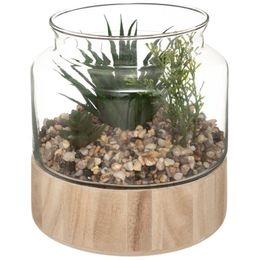 Terrarium für künstliche Pflanzen - Glastopf - H17 -5 cm Atmosphera Créateur D'intérieur