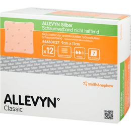 smith&nephew Allevyn Silber Schaumverband Nicht Haftend 9x11cm 12 ST