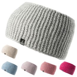 ALTIDUDE Merino Stirnband Cloud Grob Strick Kopfband Ohren Schützer Alpaka Wolle Farbe: Ligth Grey