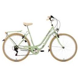 KS-Cycling Cityrad KS CYCLING "Casino", grün, Fahrräder, 53cm, 28 Zoll (71,12cm), für Damen und Herren, Kettenschaltung