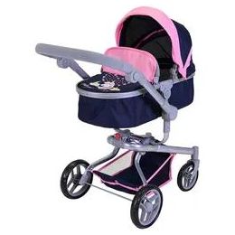 Kombi-Puppenwagen KNORRTOYS "Boonk - Magic Unicorn", rosa (magic unicorn), Puppenwagen, KinderB:42cm H:82cm T:59cm, Metall, Polyester, B:42cm H:82cm T:59cm