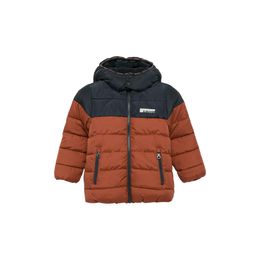 Outdoorjacke s.Oliver JUNIOR Gr. 104, rot, Jungen, Steppware, Obermaterial: 100% Polyester. Futter: 100% Polyester, mehrfarbig, Jacken, mit Kapuze