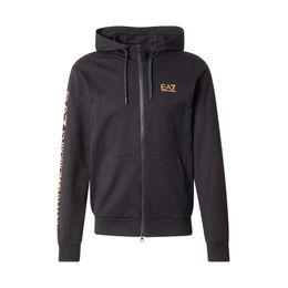 EA7 Emporio Armani Sweatjacke Herren Größe XS gold / schwarz