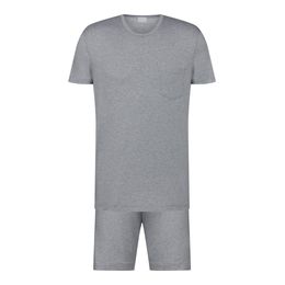 Mey Short Pajamas 'Easy Night' male Grey size M