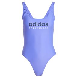 adidas Sportswear Sportbadeanzug 'Sportswear U-Back' Damen Größe S kobaltblau / schwarz / weiß