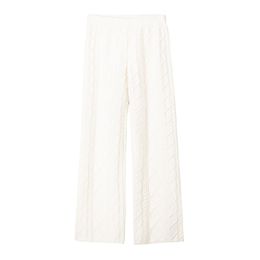Bershka Pants female White size XS