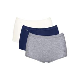Sloggi Panty female Blue, Grey, White size 40