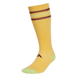 adidas Performance Sportsocken 'x FARM' Damen Gr&ouml;&szlig;e 40/42 gelb / pastellgr&uuml;n / burgunder