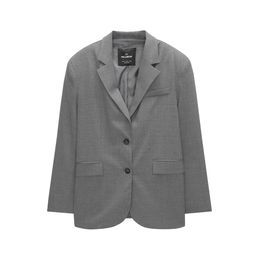 Pull&Bear Pull&Bear Blazer Damen Gr&ouml;&szlig;e 40 grau / dunkelgrau