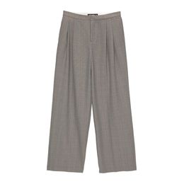 Pull&Bear Pull&bear Pleat-Front Pants female Grey size 38