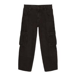 Pull&Bear Pull&Bear Jeans Herren Größe 34 black denim