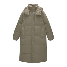 Pull&Bear Pull&Bear Mantel Damen Größe XS oliv Wintermantel
