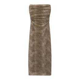 Pull&Bear Pull&Bear Kleid Damen Größe 38 beige / braun