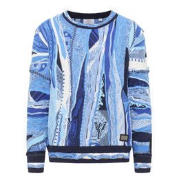 Carlo Colucci Sweater 'Dondi' male Blue size M
