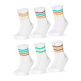 Occulto Athletic Socks 'Roger' male White size 39-42