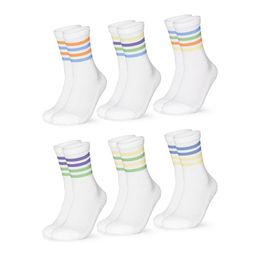 Occulto Athletic Socks 'Roger' male White size 43-46
