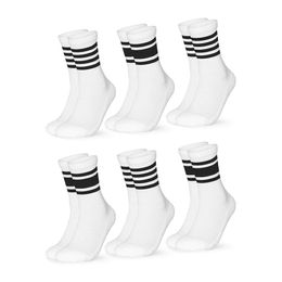 Occulto Athletic Socks 'Roger' male White size 39-42
