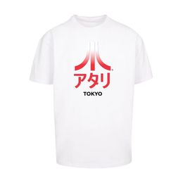 F4NT4STIC T-Shirt 'Atari Tokyo Retro Arcade Games' Herren Gr&ouml;&szlig;e M rot / schwarz / wei&szlig;