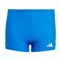 adidas Performance Sportbadeshorts '3-Stripes Swim Boxers' Jungen Gr&ouml;&szlig;e 152 royalblau / wei&szlig;