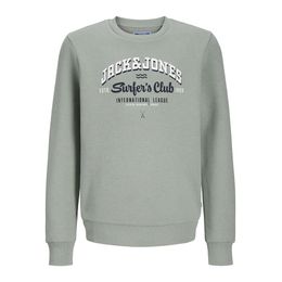 JACK & JONES MINI Sweatshirt Jungen Gr&ouml;&szlig;e 98 gr&uuml;n / schwarz / wei&szlig;