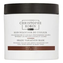 Christophe Robin - Shade Variation Mask - Kühles Braun Haarmaske - colorist Shade Variatn Ash Brown 250ml