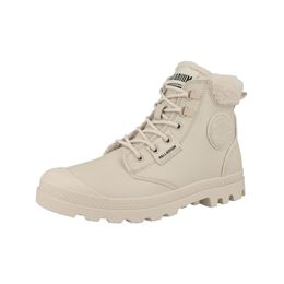 Palladium Lace-Up Ankle Boots 'Pampa' female Beige size 39,5