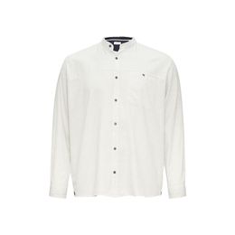s.Oliver Men Big Sizes Button Up Shirt male White size 4XL