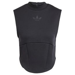 adidas originals Top 'Structured Interlock' Damen Größe 5XL/6XL schwarz
