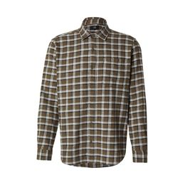 Qs Button Up Shirt male Green size M