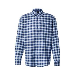 Qs Button Up Shirt male Blue size M